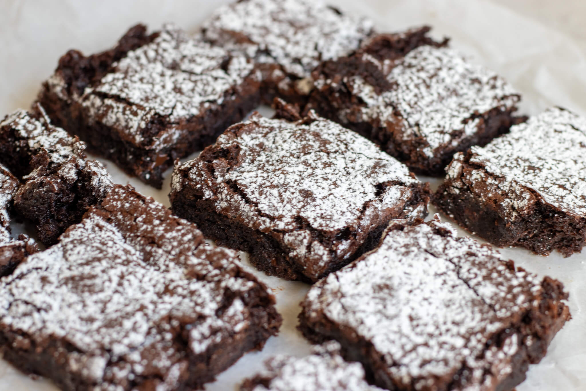 Easy Brownies Made With Freshly Milled Flour